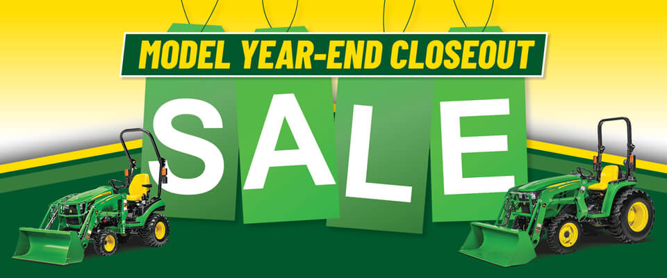Model Year-End Closeout Sale | AGUP Equipment